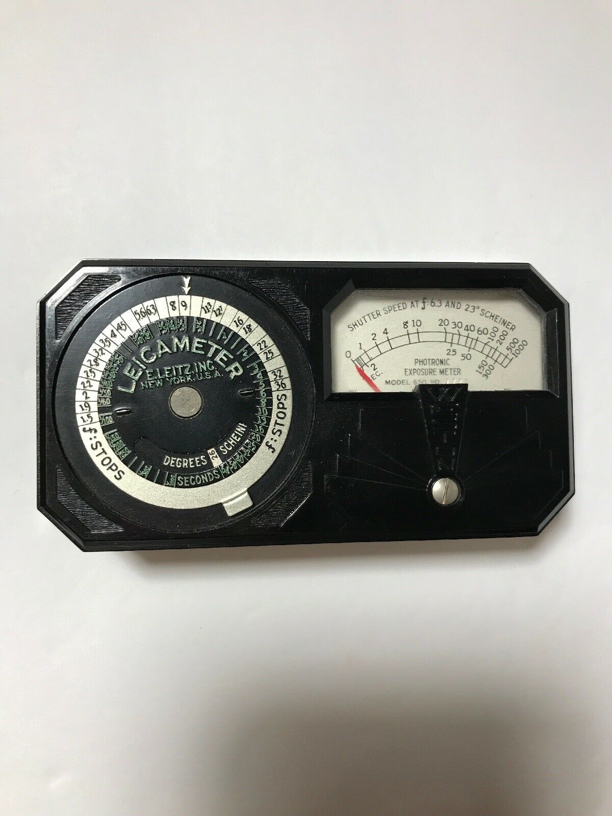 Leicameter, Weston 650 – Collecting Leica cameras